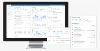 Dashboard With Real-time Activity PNG Image | Transparent PNG Free ...