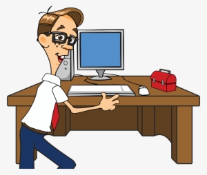 Service Desktop Repair Safebytes - Fix The Computer Cartoon PNG Image ...