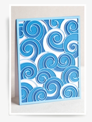Wave Plate Layer Set - Birch Press Waves Dies PNG Image | Transparent ...