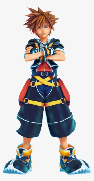 Sora - Kingdom Hearts Sora Render PNG Image | Transparent PNG Free ...