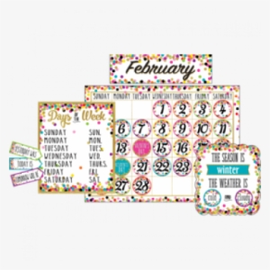 Confetti Calendar - Bulletin Board PNG Image | Transparent PNG Free ...