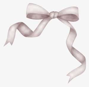 Cartoon Cute Bow Hand Drawn Transparent - Ribbon PNG Image ...