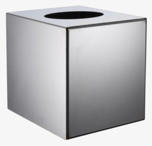 Square Tissue Box Stainless Steel Polished Bright - Box PNG Image ...