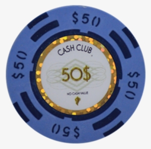 Picture Of 12790 Poker Chip "cash Club" 14gr Value - Cash Club Poker ...