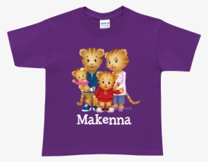 Daniel Tiger T-shirts - Splash And Bubbles Shirt PNG Image ...