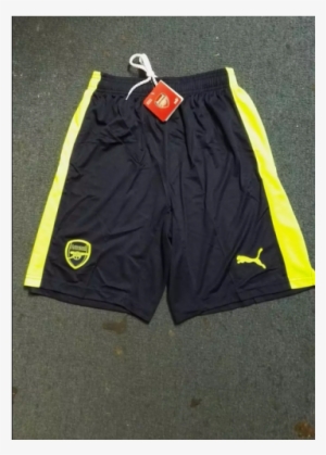 16 17 Arsenal Third Shorts - Arsenal F.c. PNG Image | Transparent PNG ...