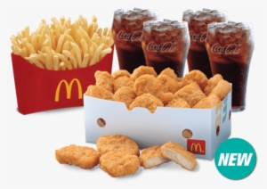 Chicken Mcnuggets Bundle - Mcnuggets Bundle PNG Image | Transparent PNG ...