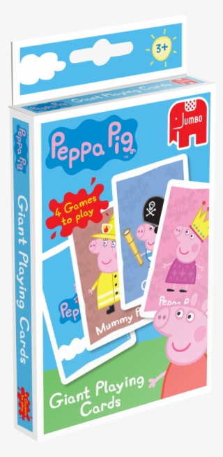 Peppa Pig Giant Playing Cards PNG Image | Transparent PNG Free Download ...