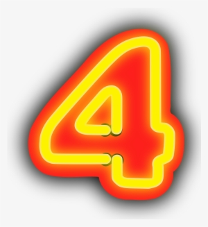 Red Dot Number 4 Clipart - Clip Art Number 4 PNG Image | Transparent ...
