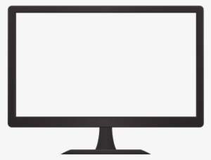 Blue Monitor Clip Art At Clker - Blue Monitor PNG Image | Transparent ...