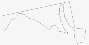 Maryland State Outline - Maryland State Silhouette PNG Image ...