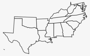 Blank Southeastern Us Map