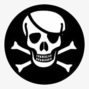 Pirates Skull And Crossbones - Skull And Crossbones Pirate Png PNG ...