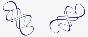 Two Navy Blue Squiggles Hi - Squiggles Clipart PNG Image | Transparent ...