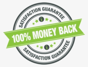 Our Satisfaction Guarantee - Money Back Guarantee PNG Image ...