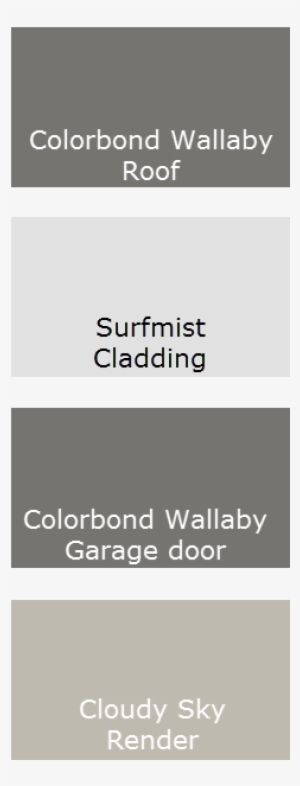 Colorbond Wallaby Colour Scheme PNG Image | Transparent PNG Free ...