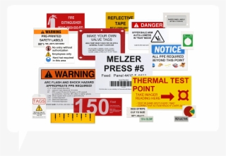 Safety & Facility Id Labels PNG Image | Transparent PNG Free Download ...