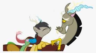 Bella With Discord By Mlp-scribbles PNG Image | Transparent PNG Free ...