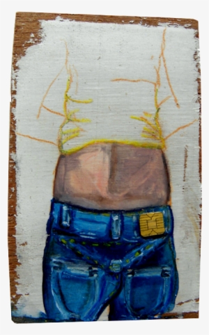 'track Pants', 2012 Painting On Multiplex With Tempera, - Painting PNG ...
