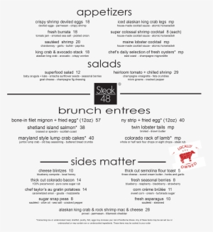 Steak 48 Houston Father's Day Menu - Mother's Day Brunch 2018 Chicago ...