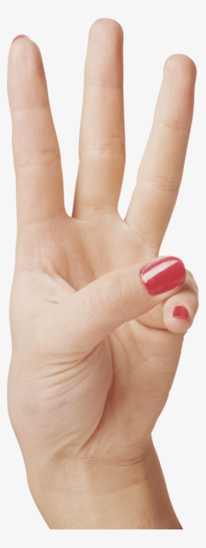 Download Three Finger Hand Png Image - Ok Hand Sign Png | Transparent ...