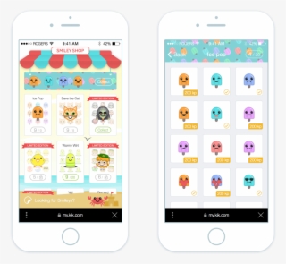 How The Smileys Are Presented In The Smiley Shop On PNG Image ...