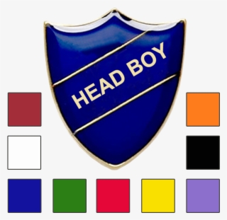 Head Boy School Badge Shield PNG Image | Transparent PNG Free Download ...
