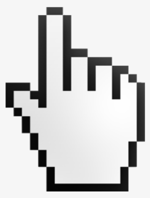 Download Mouse Pointer Clipart - Windows 10 Hand Cursor | Transparent ...