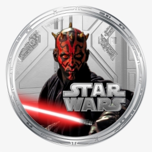 Darth Maul - Silver Coin Star Wars PNG Image | Transparent PNG Free ...