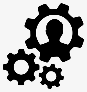 Gears User Person Cogs Settings Configure Profilesettings - Cogs Icon ...