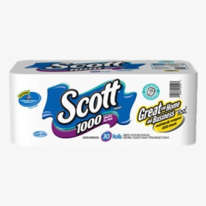 Scott Toilet Tissue Paper Rolls - Scott 1000 Bathroom Tissue 24 Ct ...