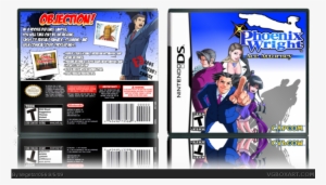 Ace Attorney Box Art Cover - Phoenix Wright Ds Cover PNG Image ...