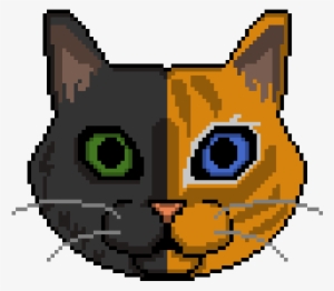 Chimera Cat - Pixel Portrait PNG Image | Transparent PNG Free Download ...