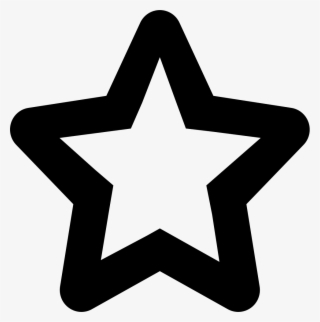 Star Line Comments - Star Empty Icon Png PNG Image | Transparent PNG ...