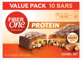 Fiber One Protein Bar Caramel Nut Chewy Bars 10 Fiber - Fiber One ...