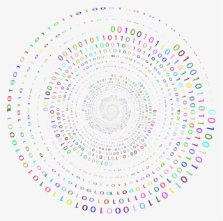 Binary Whirlpool Prismatic - Circle PNG Image | Transparent PNG Free ...