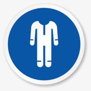 Iso Mandatory Circle Sign - Full Body Harness Sign PNG Image ...