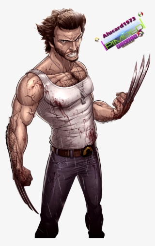 Wolverine Comic Without Costume PNG Image | Transparent PNG Free ...