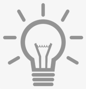 Idea Icon Grey Png PNG Image | Transparent PNG Free Download on SeekPNG