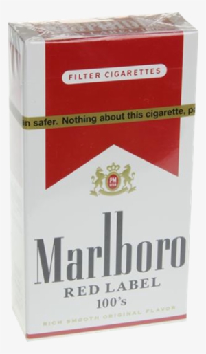 Marlboro Red Label 100's Box - Marlboro Cigarettes, Filter, Red Label ...