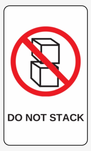 Do Not Stack Label Pre-designed Label Template For - Do Not Stack Box ...