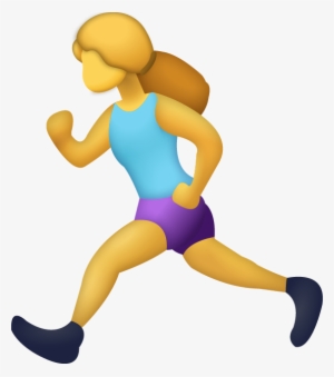 Woman Running Emoji Png PNG Image | Transparent PNG Free Download on ...