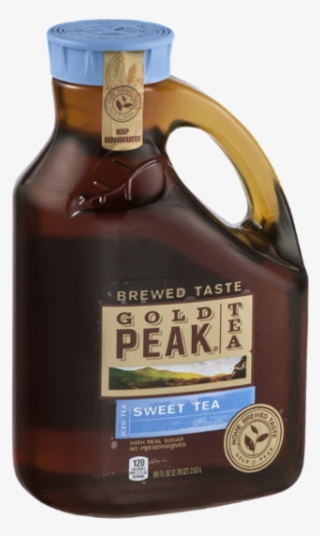 Sweet Tea - Gold Peak Unsweetened Tea PNG Image | Transparent PNG Free ...