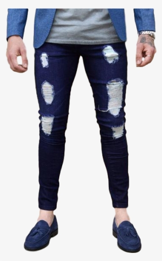Damage Jeans Png Download - Faded Ripped Jeans Mens PNG Image ...