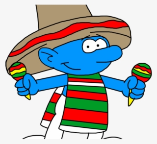 Smurfs Clipart Small - Mexican Smurf PNG Image | Transparent PNG Free ...