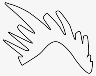 Conodont Microfossile Tooth Paleontology - Line Art PNG Image ...