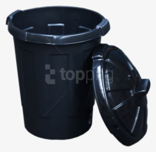 Bin Refuse Black Open - Open Bin PNG Image | Transparent PNG Free ...