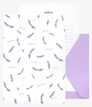 Lavender Letter - Paper PNG Image | Transparent PNG Free Download on ...