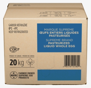 Pasteurized Liquid Whole Egg - Box PNG Image | Transparent PNG Free ...