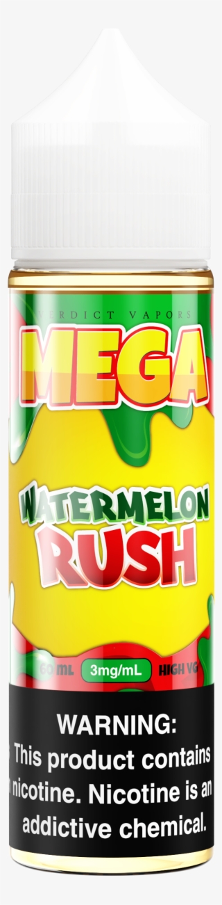 Mega Watermelon Rush Vape Juice Strawberry & Watermelon - Carbonated ...